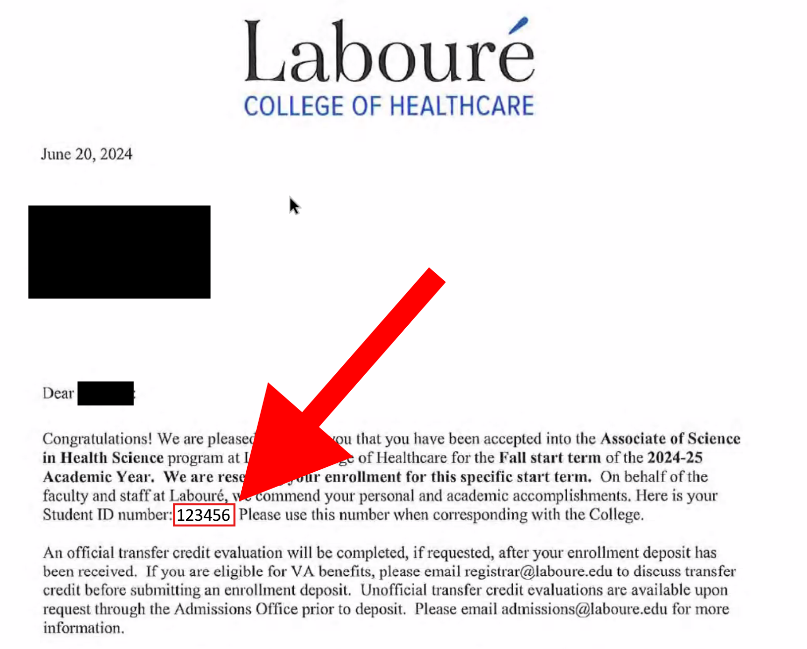 Pay your Matriculation Fee | Matriculation | Welcome to Labouré College ...